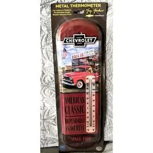 Country Side | Accents | Chevrolet Greg Giordano Metal Thermometer ...